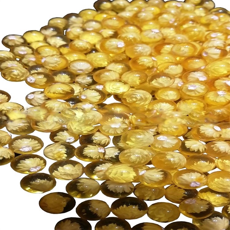 Beautiful Crystal Perfectly Amber Round Pearls | Zh Gems